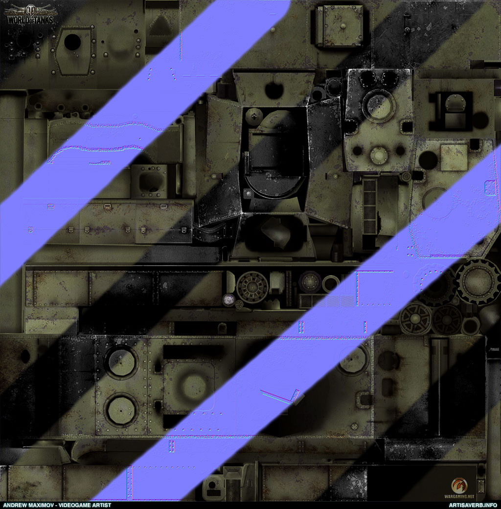 Art Is A Verb - "World of Tanks" & "Order of War" artwork by Andrew Maximov